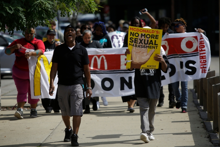 Metoo Hits Fast Food Why Mcdonalds Workers Are Out On A Historic