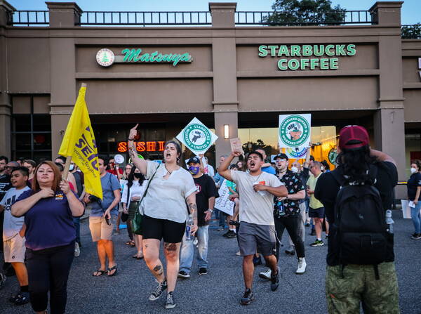 Why Starbucks Cares So Much About a Little Pin - In These Times