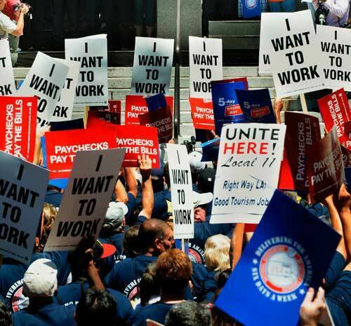 ‘Class War’ Between Private and Public Sector Unions? - In These Times